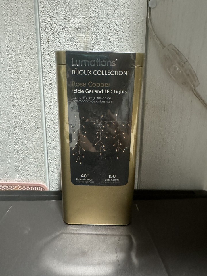 LUMATIONS BIJOUX COLLECTION ROSE COPPER CASCADING LIGHTS | eBay