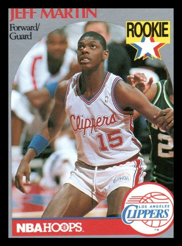 1990-91 Hoops #148 Jeff Martin NBA Basketball L.A. Clippers | eBay