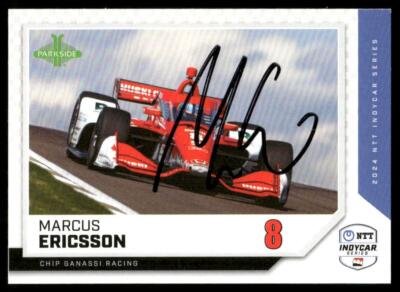 Signed 2024 Parkside IndyCar Premier Edition #12 Marcus Ericsson IP ...