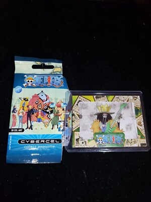 Cybercel One Piece Series 1 Rare Brook Unscanned In Protector | eBay
