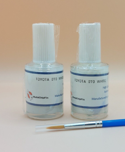 For Toyota Paint Code 070 White Pearl Touch Up Paint + Free Brush ...