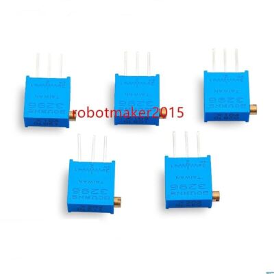 10pcs 3296X 100K Ohm Ω 100K R 104 Trim Pot Trimmer Potentiometer 3296 ...