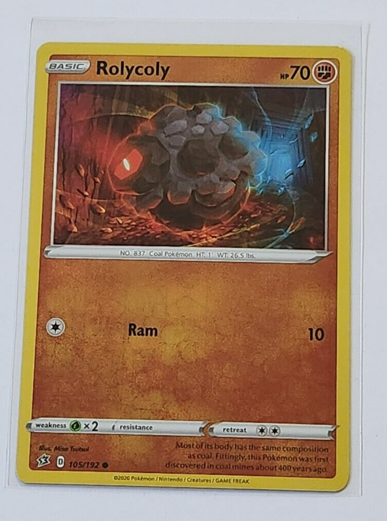 2020 POKEMON ROLYCOLY HOLO TRADING CARD | eBay