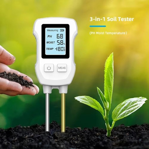 Highly Accurate Digital Moisture Meter Garden Soil Checker for House ...