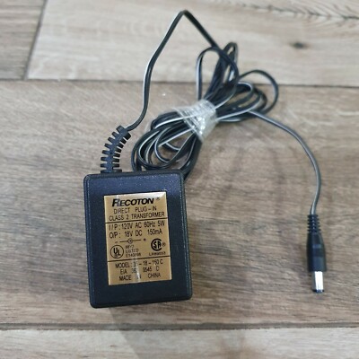 Original Recoton 35-18-150 C Direct PlugIn Class 2 Transformer AC ...