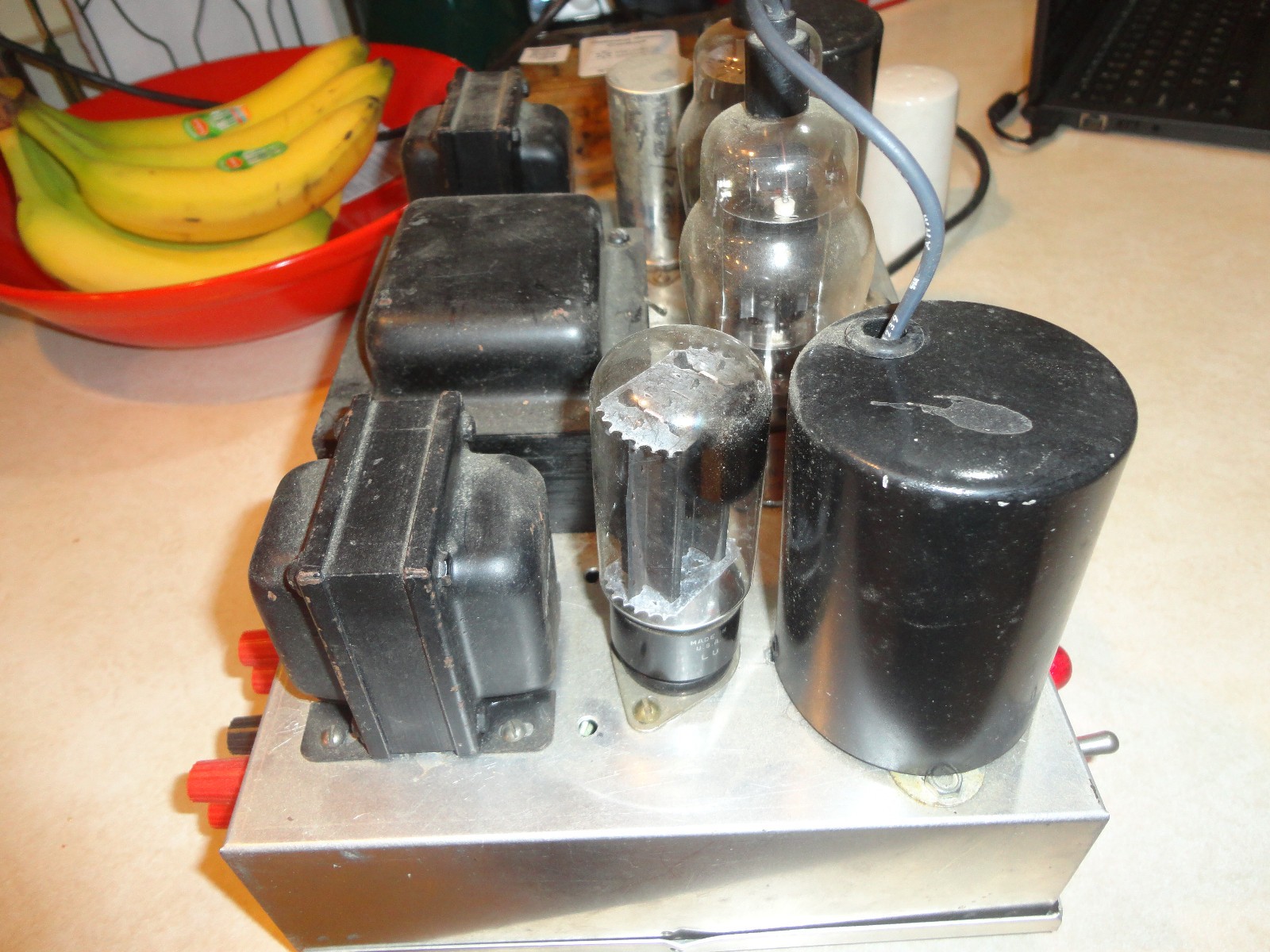 Tube Amplifier Stereo Audio Class A 807 Single-ended Power Amp PARTS OR ...