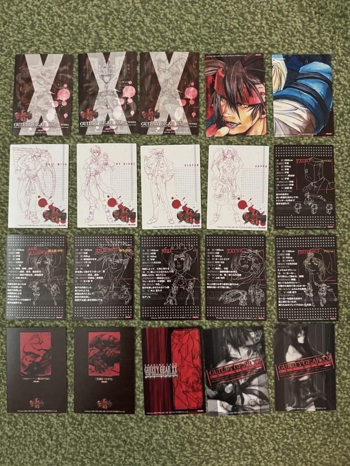 Guilty Gear XX: The Midnight Carnival Artworks 20Set | eBay