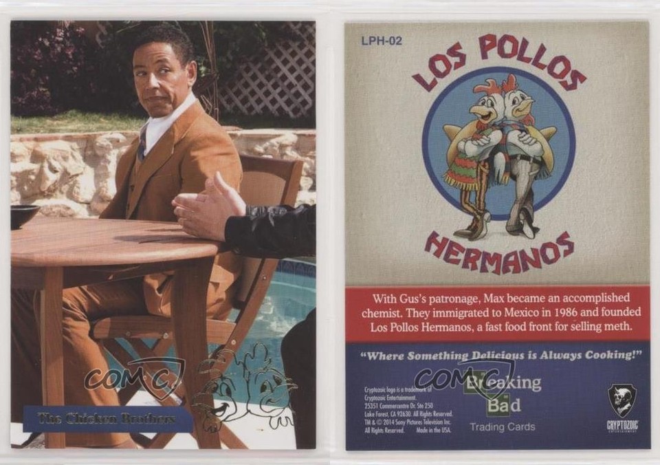 2014 Breaking Bad Seasons 1-5 Los Pollos Hermanos The Chicken Brothers ...