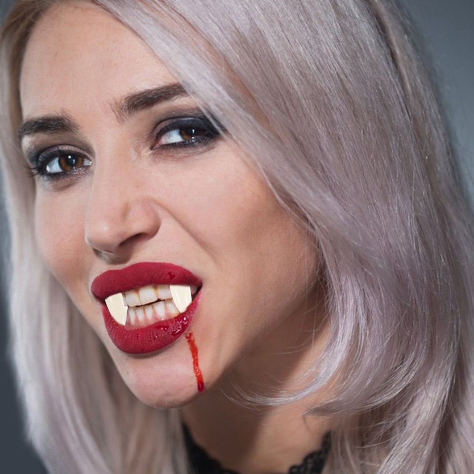 3 Pairs Kid Teeth Cat Fangs Vampire Costumes Accessories Tooth Caps | eBay