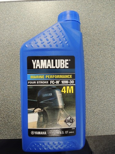 YAMAHA YAMALUBE 4 STROKE FC-W 10W-30 4M OIL 1 QUART LUB-10W30-FC-12 | eBay