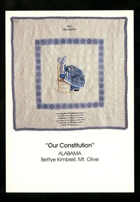 Quilt / Quilting chrome postcard We The Quilters Exhibition Our ...