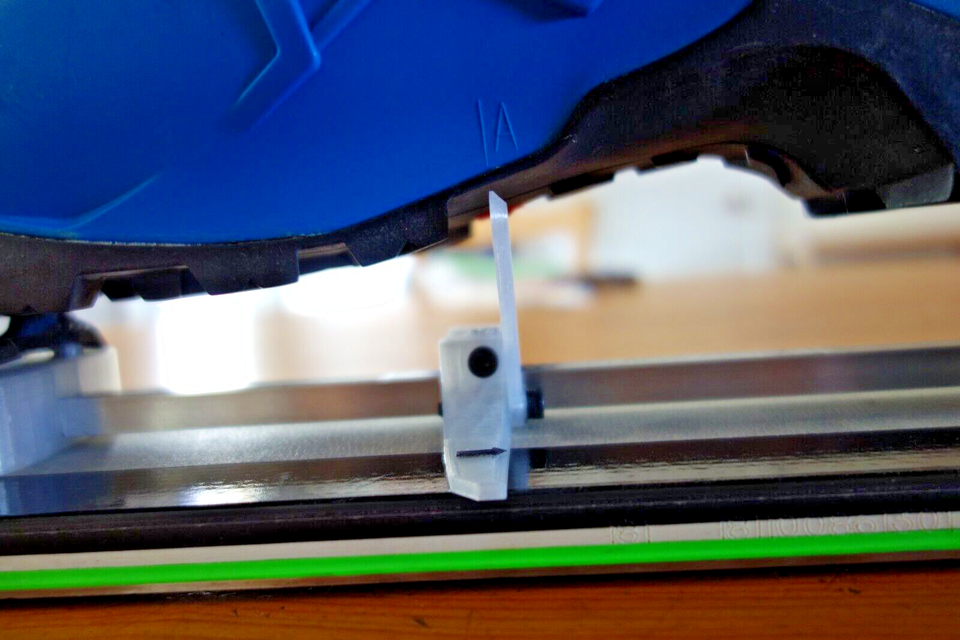 PRO MOUNT Jig w/ Centerline Tool for LOOK PIVOT - Bullseye Ski Jigs | eBay