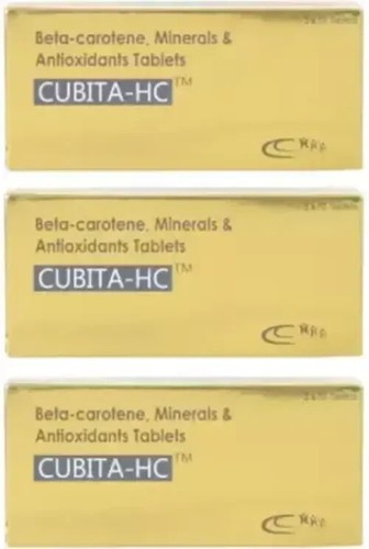 CUBITA HC Beta Carotene Minerals & Antioxydant 90 comprimés | eBay