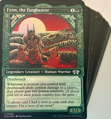 ***Custom Commander Deck*** Fynn, the Fangbearer - Deathtouch Poison ...
