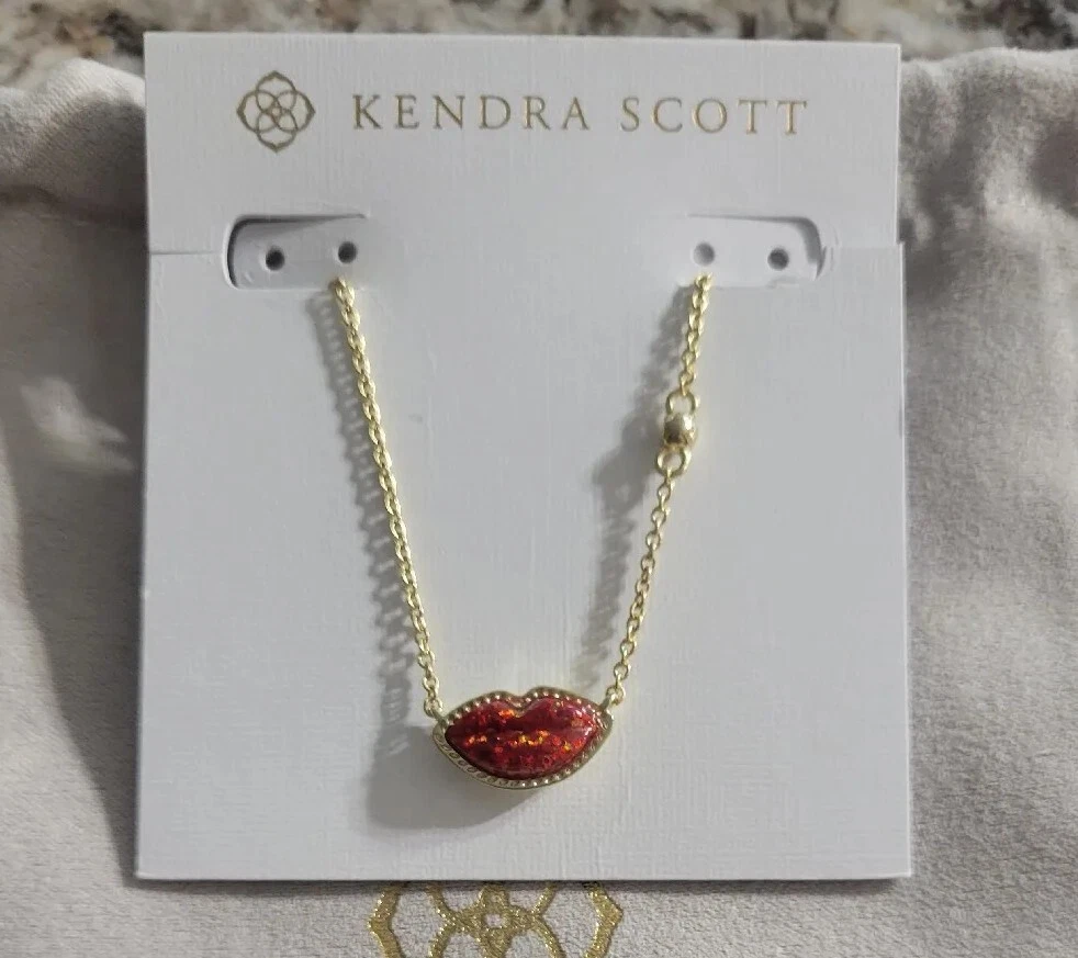 Kendra Scott Red Lips Necklace Top Sellers | emergencydentistry.com