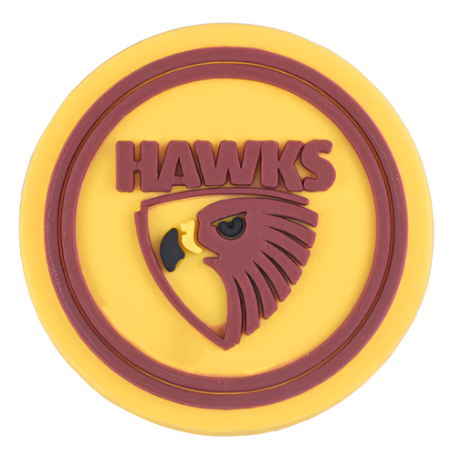 Hawthorn Hawks AFL Team Shoe Charms Aussie Footy PVC Croc Charms ...