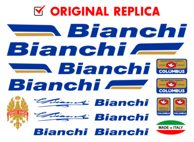 Bianchi Decals Stickers Bicycle Vinyl Graphic Autocollant Aufkleber ...