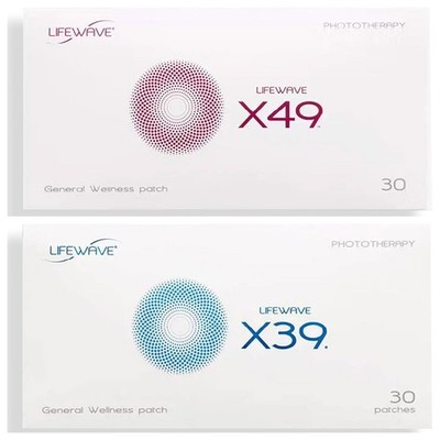 X39 X49 Patches LifeWave-Strength & Stamina Exercise Performance 30 ...