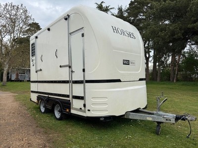 EQUI TREK HORSE TRAILER Galvanised Chassis Catering Trailer Space Treka ...