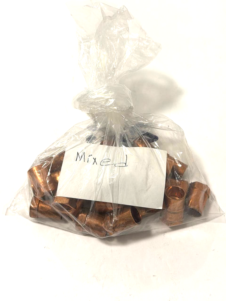 26 Pcs Mixed Brands and Mixed Small Sizes Copper Pipe Adapters | eBay