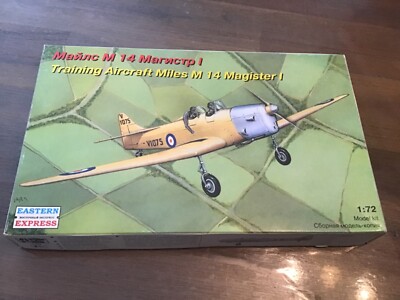 maquette avion training aircraft miles m14 magister E EXPRESS 1/72 ...