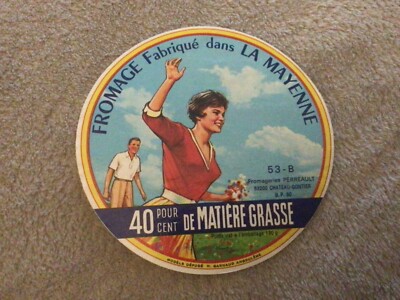 Etiquette Fromage Camembert Fromagerie Perreault Mayenne | eBay