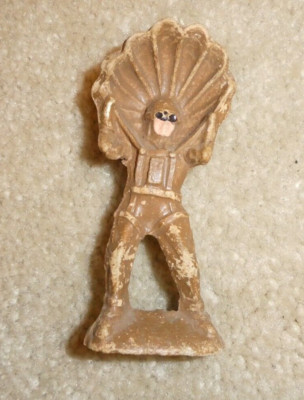 Vintage 1940s Composition Toy Soldier Paratrooper Figure | eBay