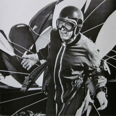 GYPSY MOTHS goggles clipping Burt Lancaster skydiver B&W photo 1969 ...