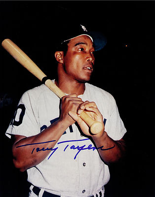 Tony Taylor Detroit Tigers 1971-1973 AUTOGRAPHED SIGNED 8x10 Photo 1972 ...