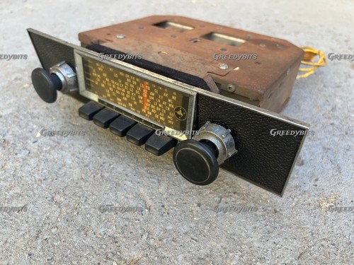 Old Holden AIR CHIEF PUSH BUTTON RADIO FOR HOLDEN HK HT HG MONARO GTS ...