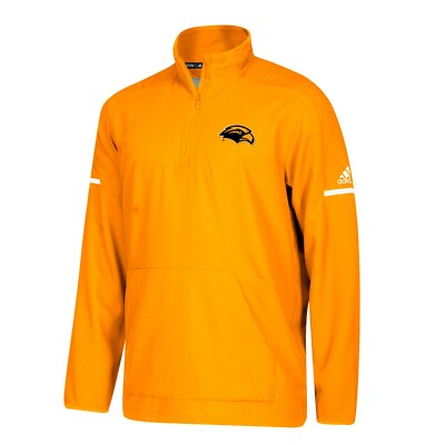 Southern Miss Golden Eagles NCAA Adidas Men's 2018 Sideline Gold L/S ...