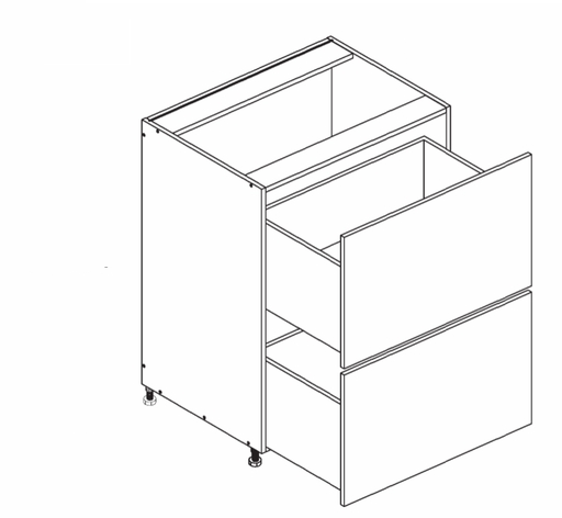 Flat Pack Kitchen Carcass Base and Wall Units 735mm high compatible ...