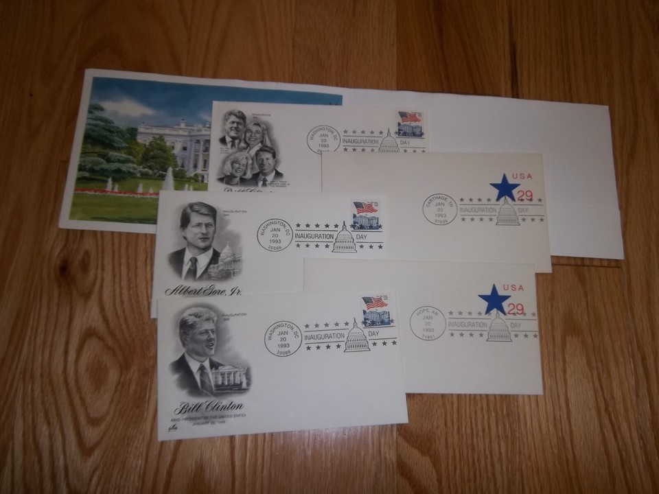 1993 Special Postmaster General Edition 52nd Presidential Inauguration ...
