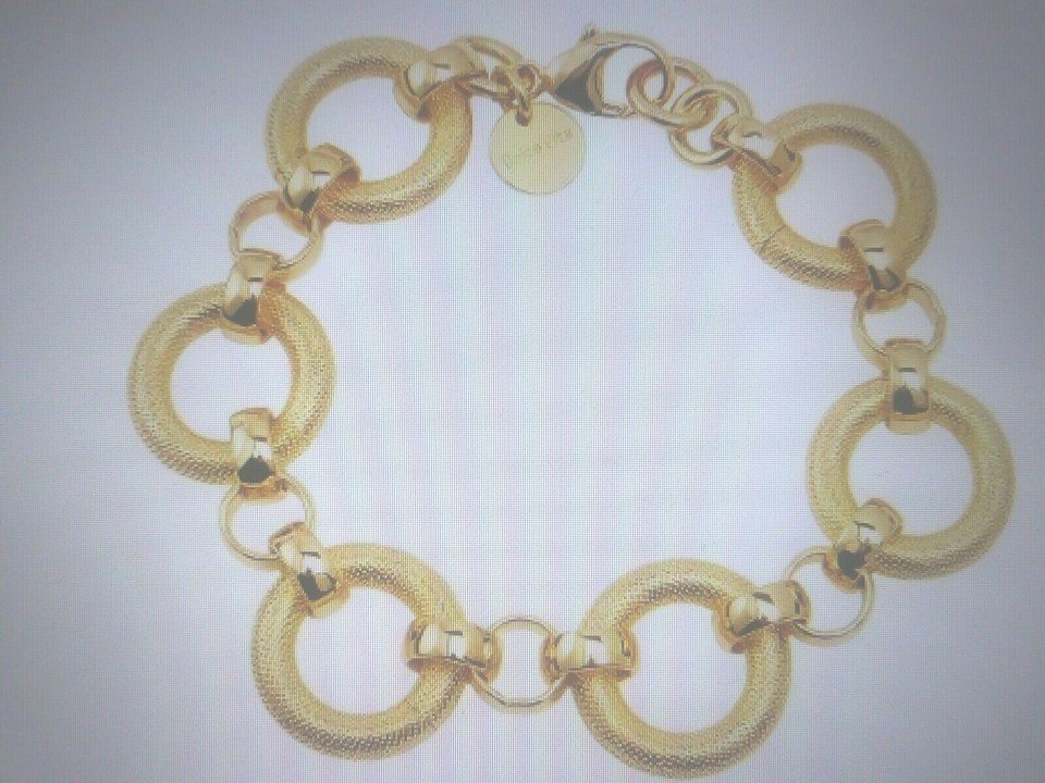 14K YELLOW GOLD & STS DIAMOND CUT BANGLE BRACELET SET OF 3 SZ 8.5 IN ...