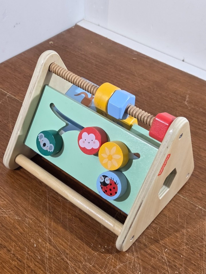 fisher price wooden activity triangle | eBay