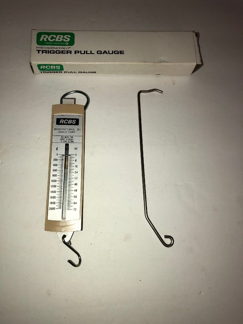 RCBS Precision Firearm Trigger Pull Gauge Model 09450 for sale online | eBay