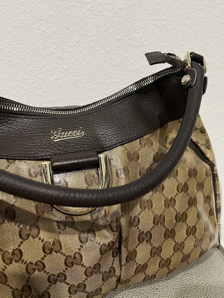 GUCCI 265692・493075 GG Crystal Handbag D Ring Abby GUCCI 265692・493075 GG Crystal Handbag D Ring Abby