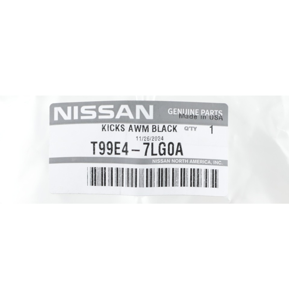 NEW OEM Nissan 2025 Kicks All-Season High Wall Floor Mats Black T99E4 ...