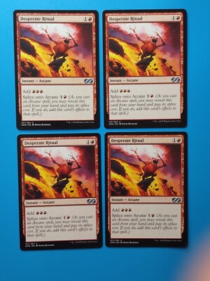 MTG 4x Desperate Ritual x4 NM Ultimate Masters Magic Playset | eBay