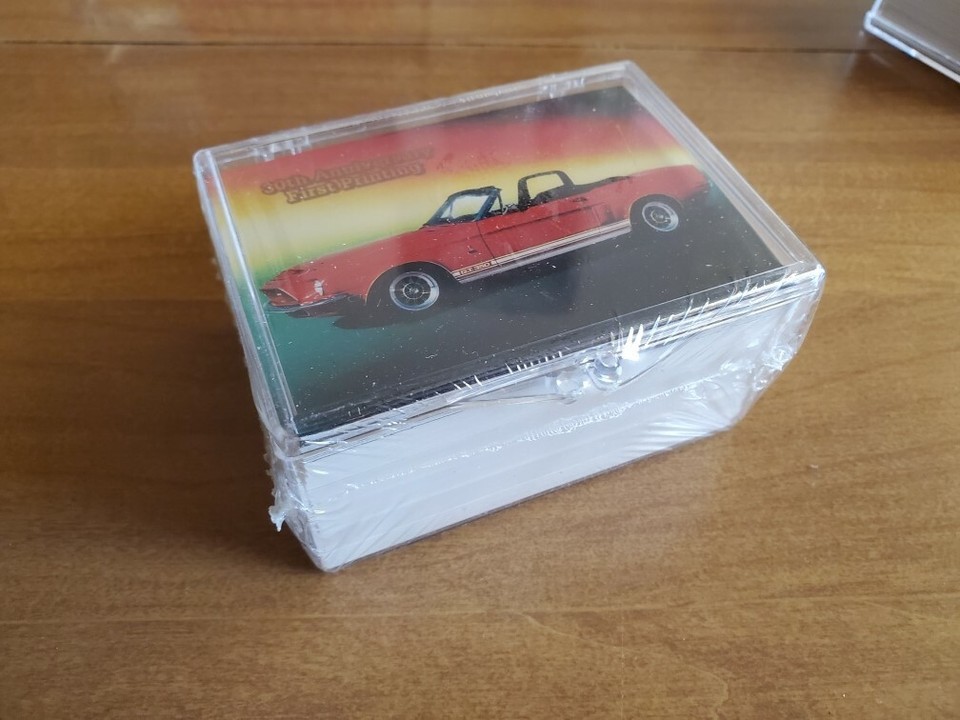 Mustang Cards Series II, Factory Sealed 1st Printing Complete 110 card ...