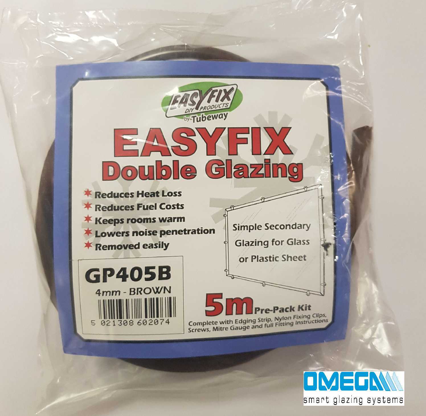 Clipglaze EasyFix Secondary Glazing Kit for 2mm - 6mm glass or plastic - 5m Kit | eBay UK