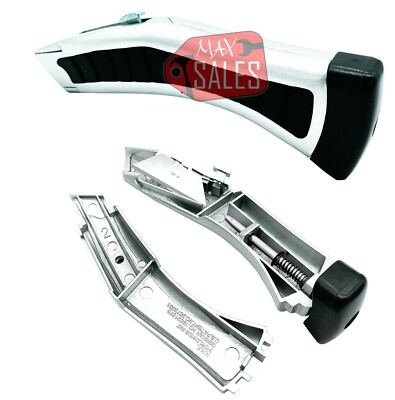 Ergonomic Quick Change Utility RETRACT Knife 3 POSITION RETRACTABLE ...