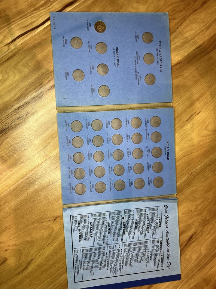 1857-1969Lincoln Penny Collection Folders | eBay