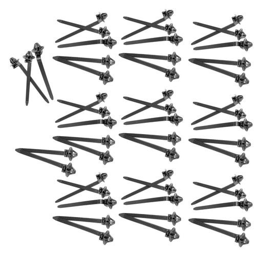 50pcs Universal Car Flexible Nylon Cable Tie Bundled Wire Band Strap ...