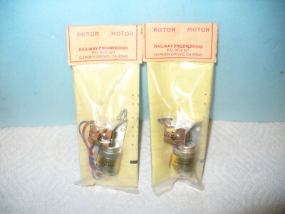 2-RAILWAY ENGINEERING 'ROTOR MOTOR Electric Switch Machines'-NEW-IN ...