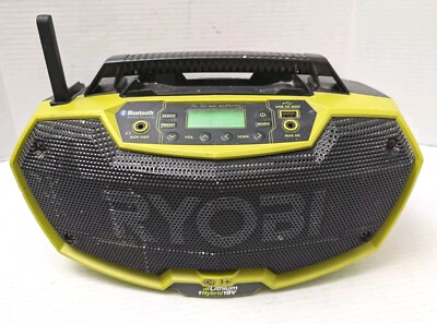 Ryobi One+ 18V Hybrid 2 Speaker Radio With Bluetooth P746 Tool Only | eBay