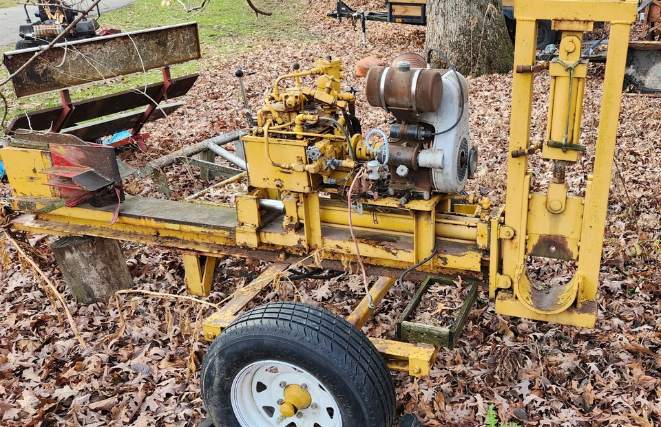 Commercial Industrial Hydraulic Log Splitter, Log Lift, 2/4 Wedge ...