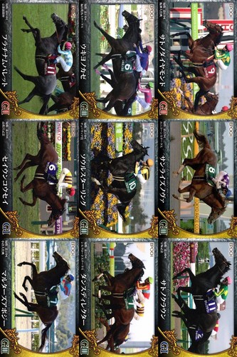 Platinum Bullet Satono Diamond Ukiyonokaze Horse Racing Cards Set Used ...