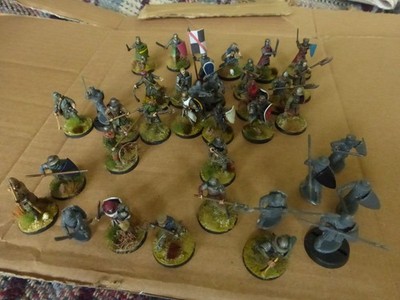 38 X MEDIEVAL MEN AT ARMS FIGURES 28mm | eBay UK
