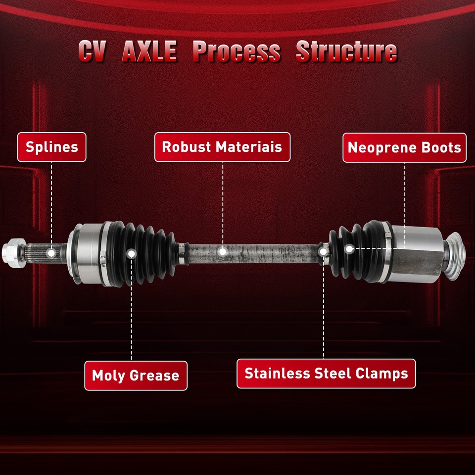 2Pcs CV Axle Assembly Front Left Right for Honda Civic 2016-2021 L4 1 ...